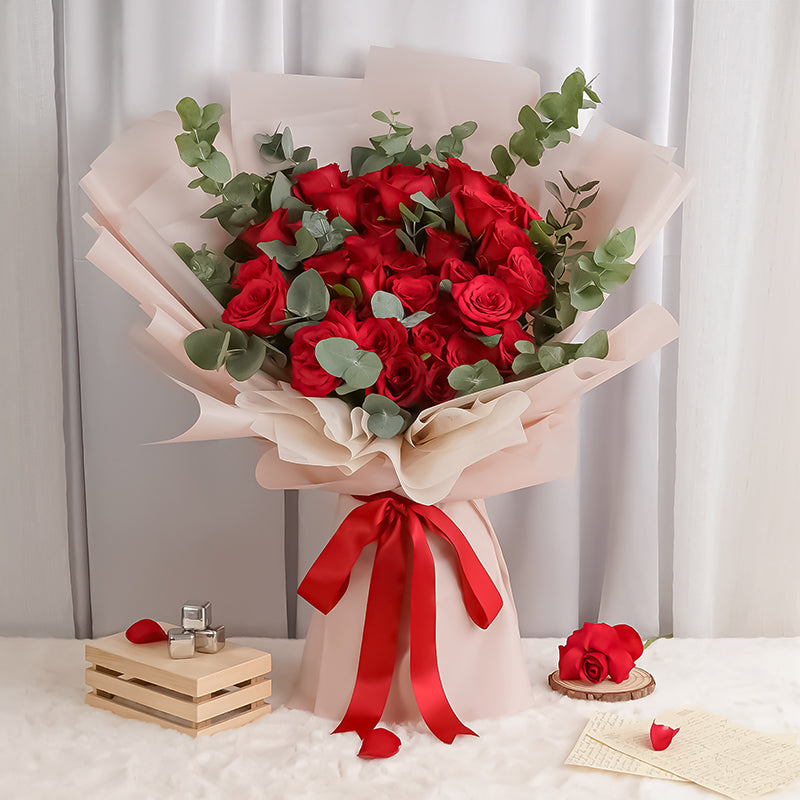 Royal Red | Rose Bouquets - Same Day Delivery HK